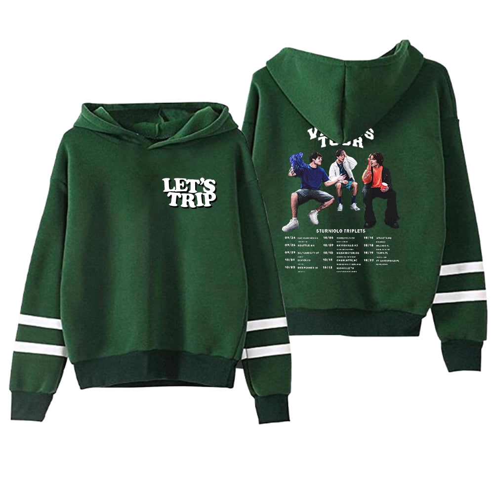 Sturniolo Triplets Let's Trip 2023 The Versus Tour Hoodie Pocketless ...