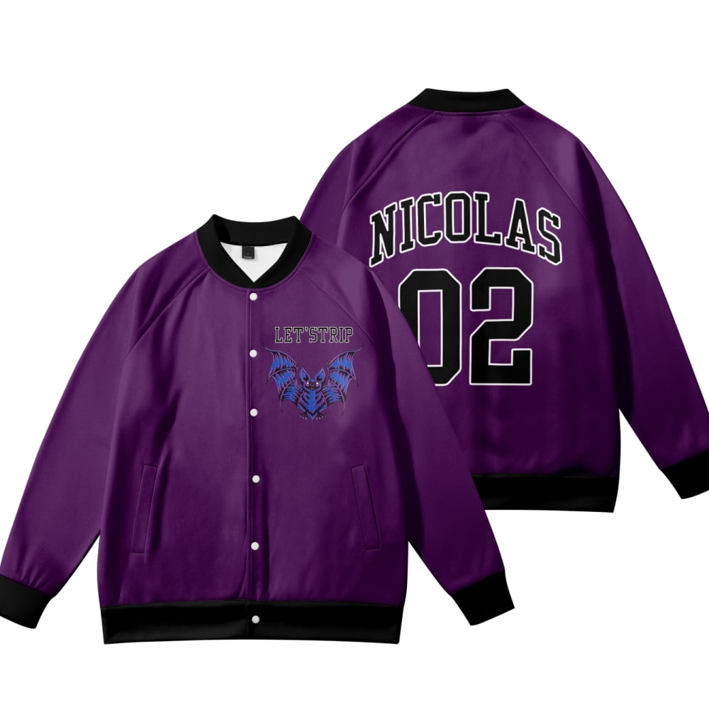 Sturniolo Triplets Let's Trip Jackets, Unisex Varsity Baseball Jacket ...