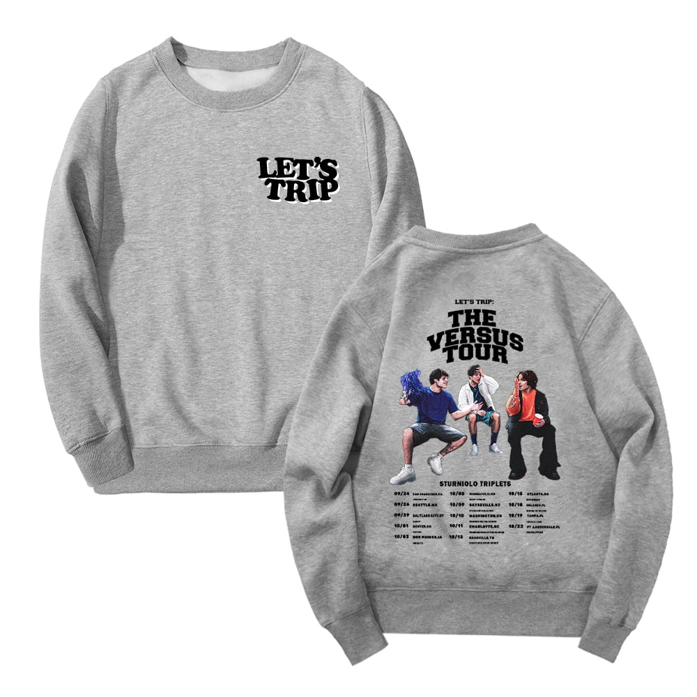 Pooneegai Sturniolo Triplets 2023 The Versus Tour Sweatshirt, Crewneck ...