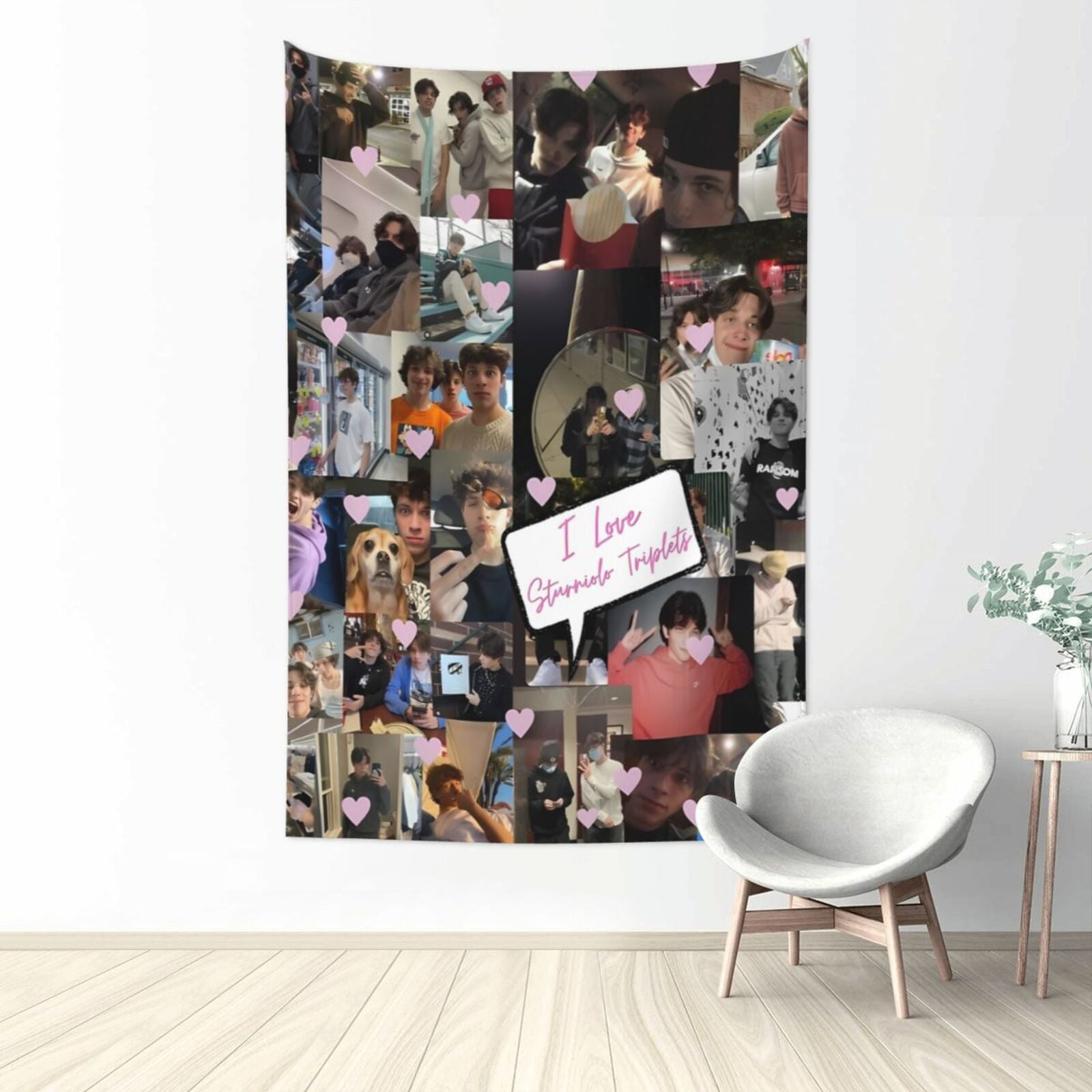 Sturniolo Triplets Tapestry Wall Hanging Home Decoration Wall Blanket ...