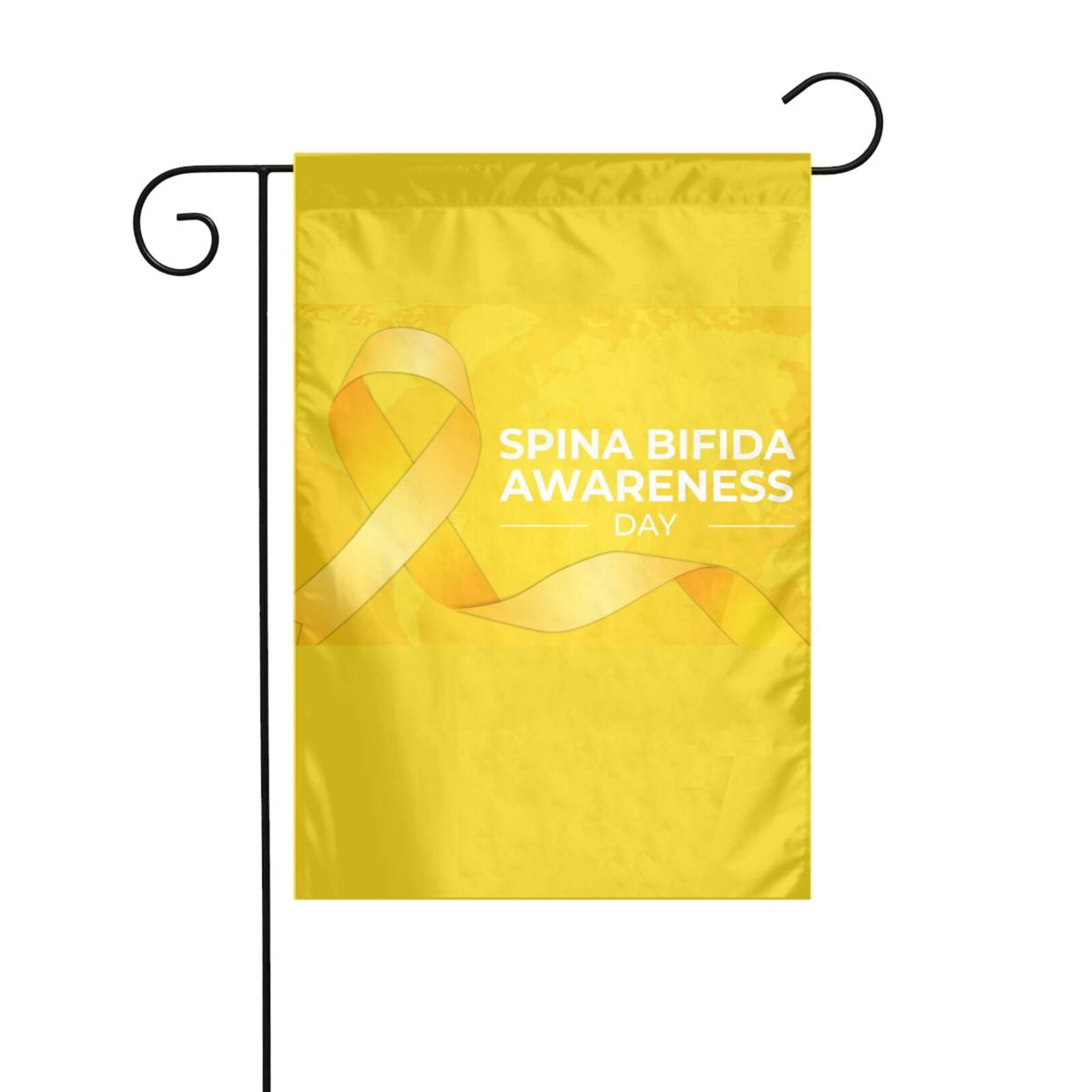 Stuttering Awareness Month Teal Ribbon Garden Flag Double Sided Yard ...