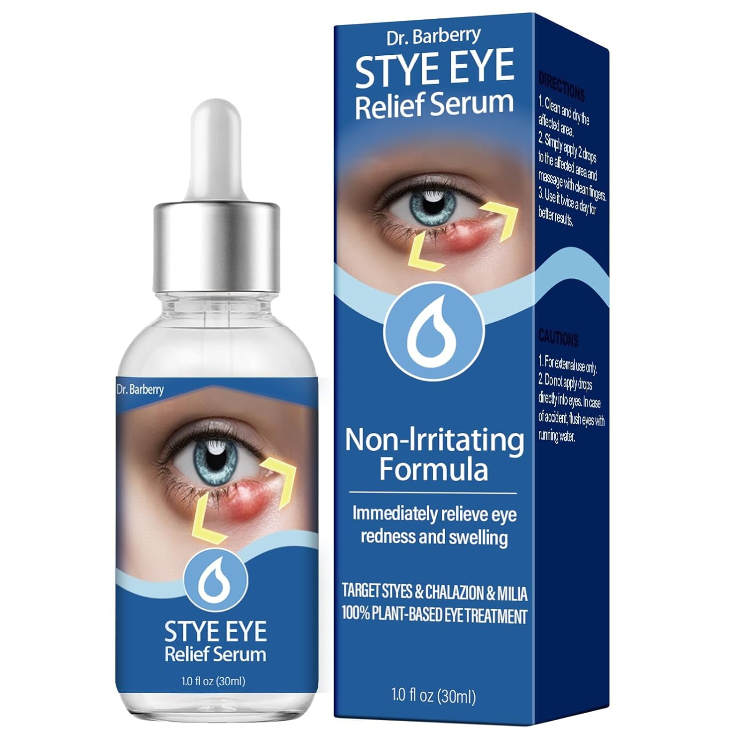 Stye Eye Treatment, Natural Stye Remover, Eye Stye Relief Serum ...
