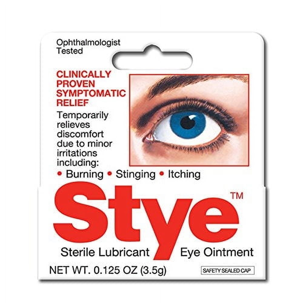 Stye Sterile Lubricant Ointment 0.125-Ounce (Pack of 16) - Walmart.com