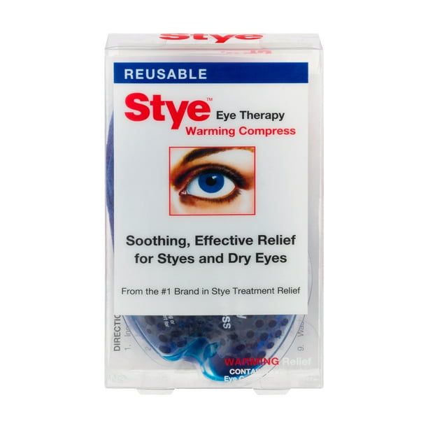 Stye Warming Compress, Eye Therapy, Reusable, Box, 1.0 CT - Walmart ...