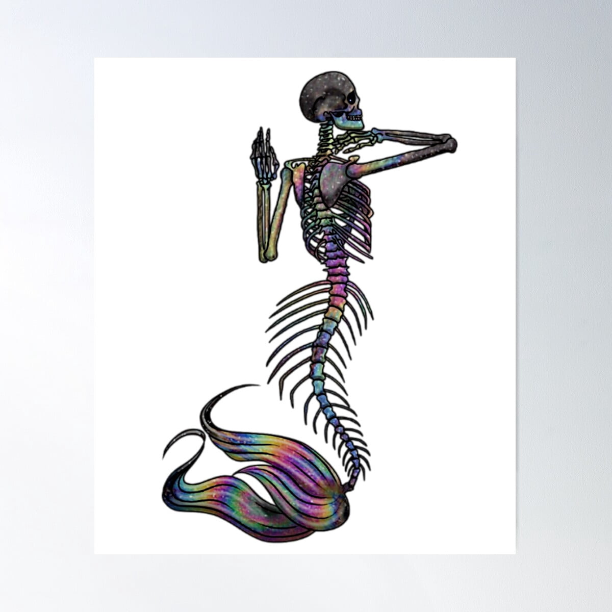 Stygian Siren Poster Wall Art, Modern Wall Decor For Living Room ...
