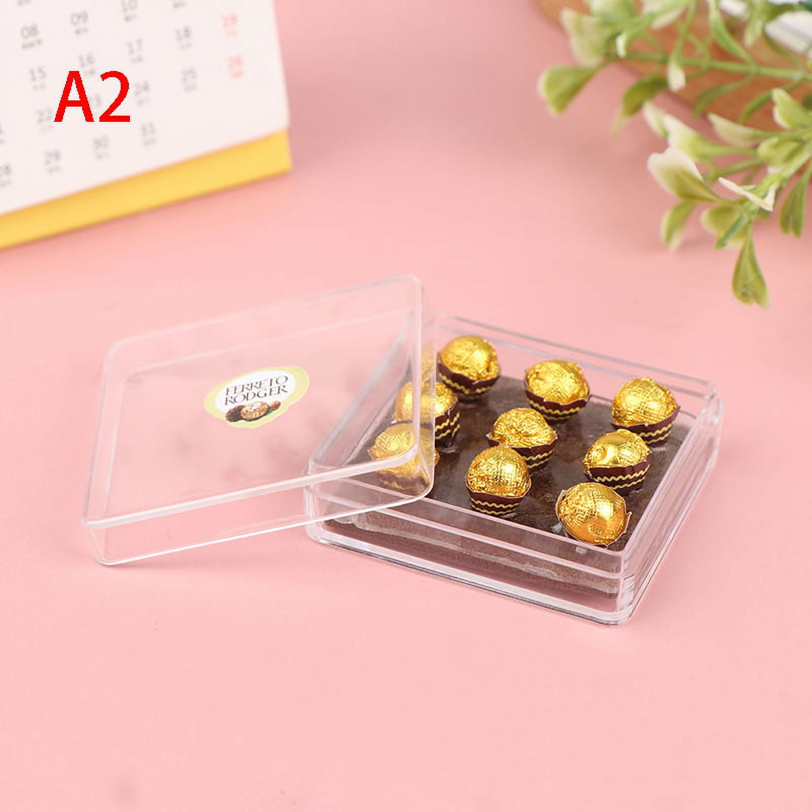 (Style A2) 1:12 Dollhouse miniture Chocolate Gift box Model Food Toy ...