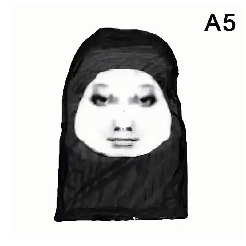 (Style A5) 3D Funny Full Face Mask Elastic Mesh Novelty Full Face Mask ...
