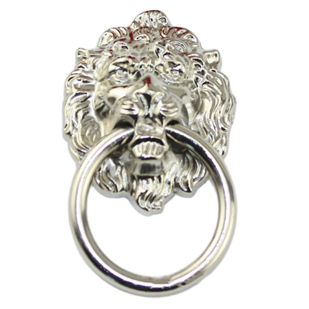 Style Alloy Single Hole Lion Head Handle Drawer Antique Cabinet Door ...
