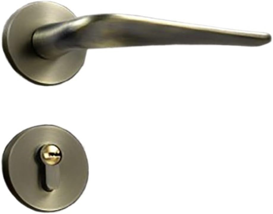 Style Bedroom Door Lock Indoor Modern Room Door Lock Simple Split Door ...