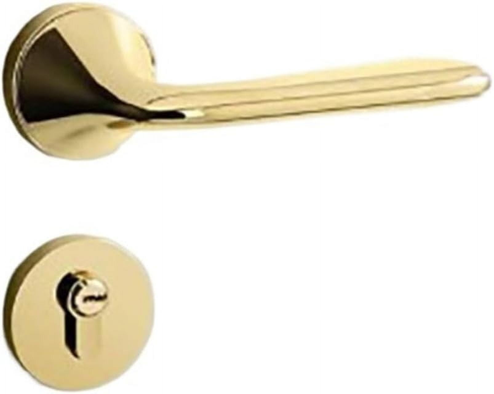 Style Bedroom Door Lock Indoor Modern Room Door Lock Simple Split Door ...