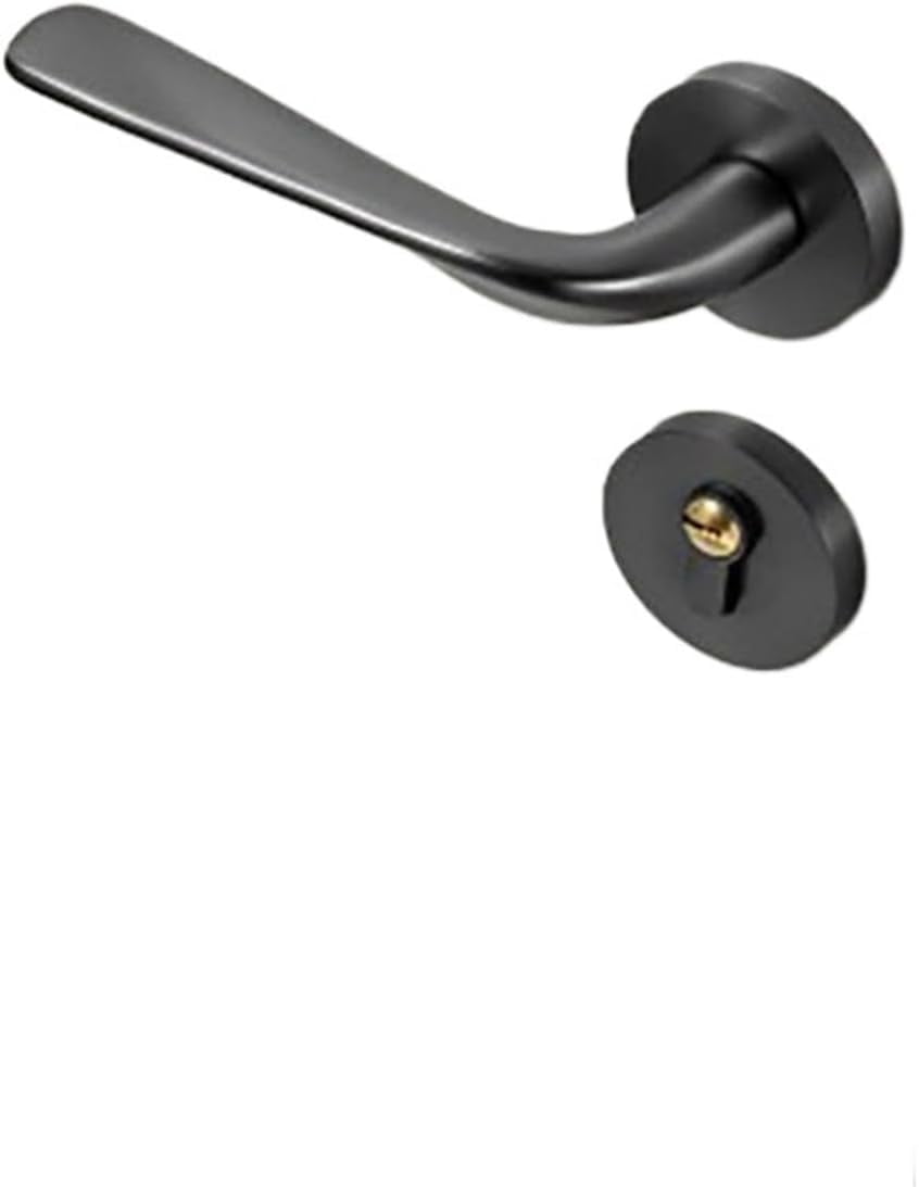 Style Bedroom Door Lock Indoor Modern Room Door Lock Simple Split Door ...