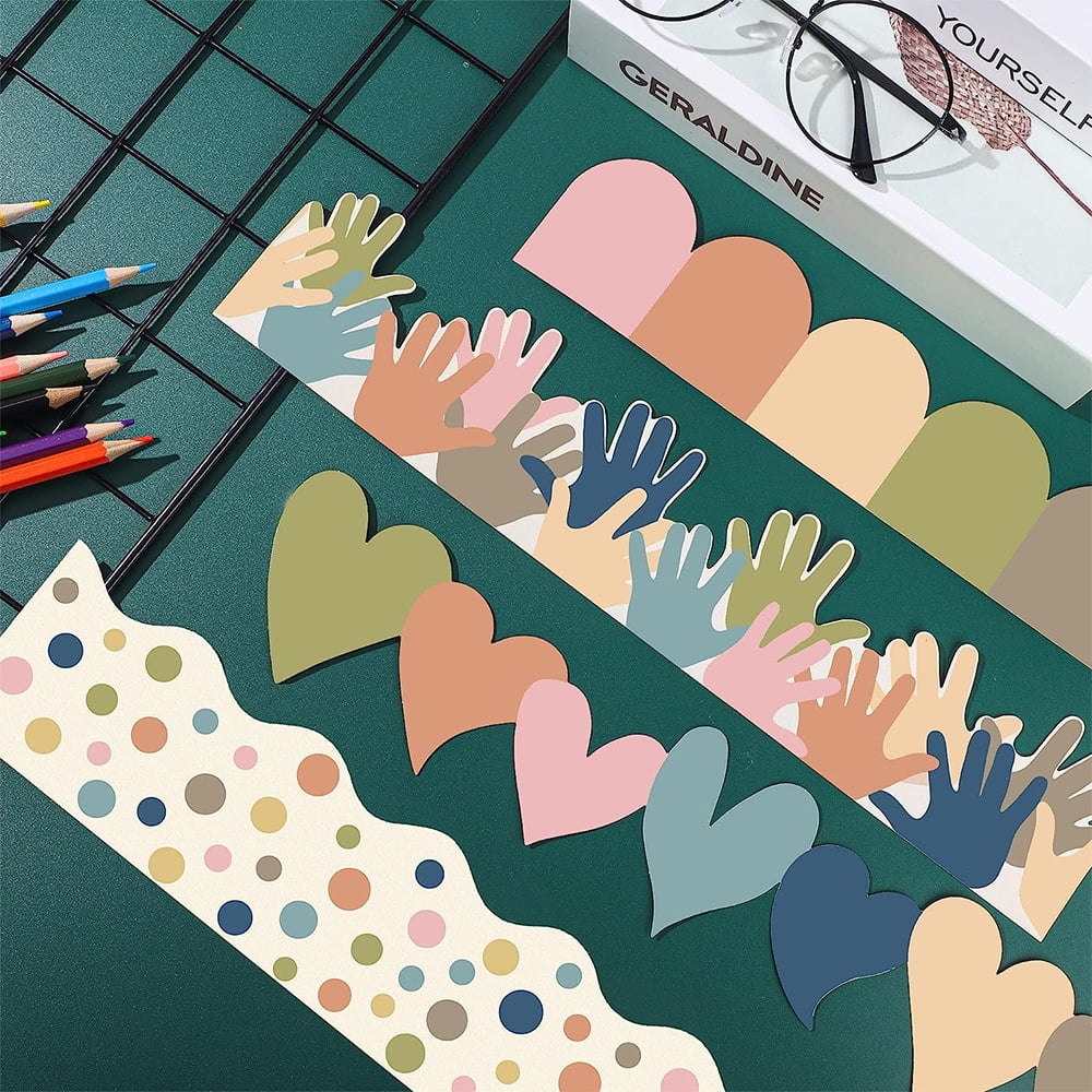 Style Border Decoration Bulletin Board Border Sticker Back to School ...