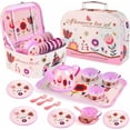 Style-Carry Non-Breakable Children's Tea Set, Princess Party Pretend ...