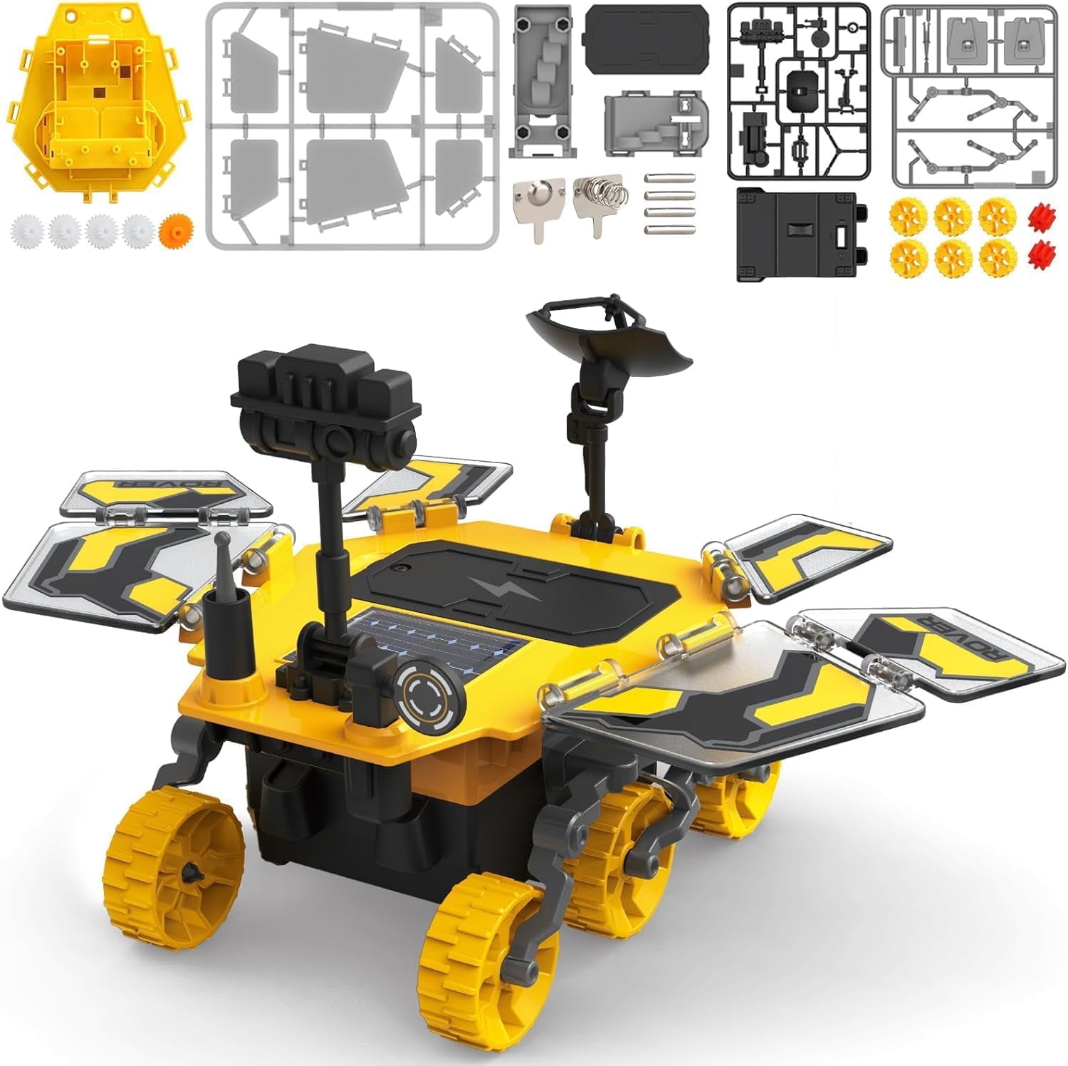 Style-Carry Solar Robot Toys Science Kits for Kids 8-11 Years, STEM ...