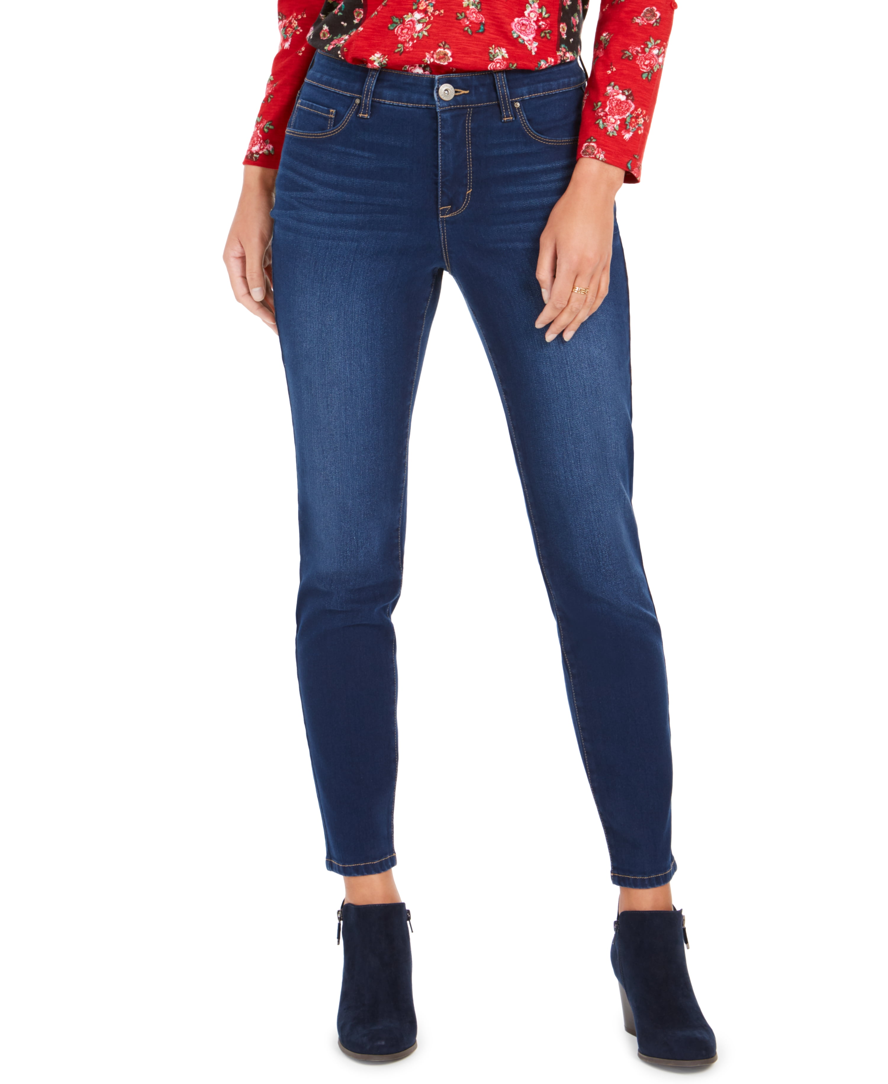 Style & Co Petite Curvy Fit Skinny Jeans Millenium 16P - Walmart.com