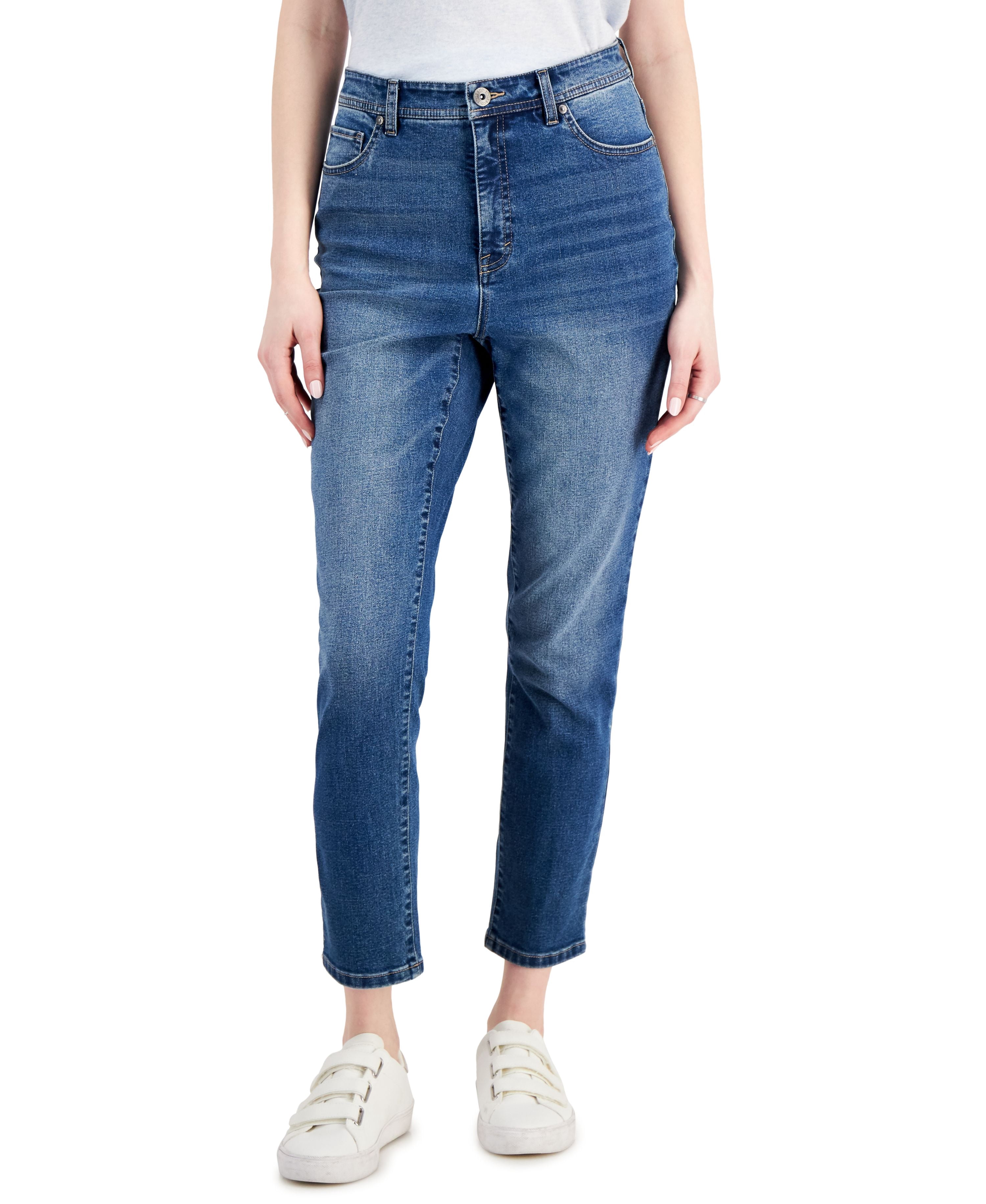 Style & Co Petite Slim Leg Ankle Jeans Getaway 14P - Walmart.com