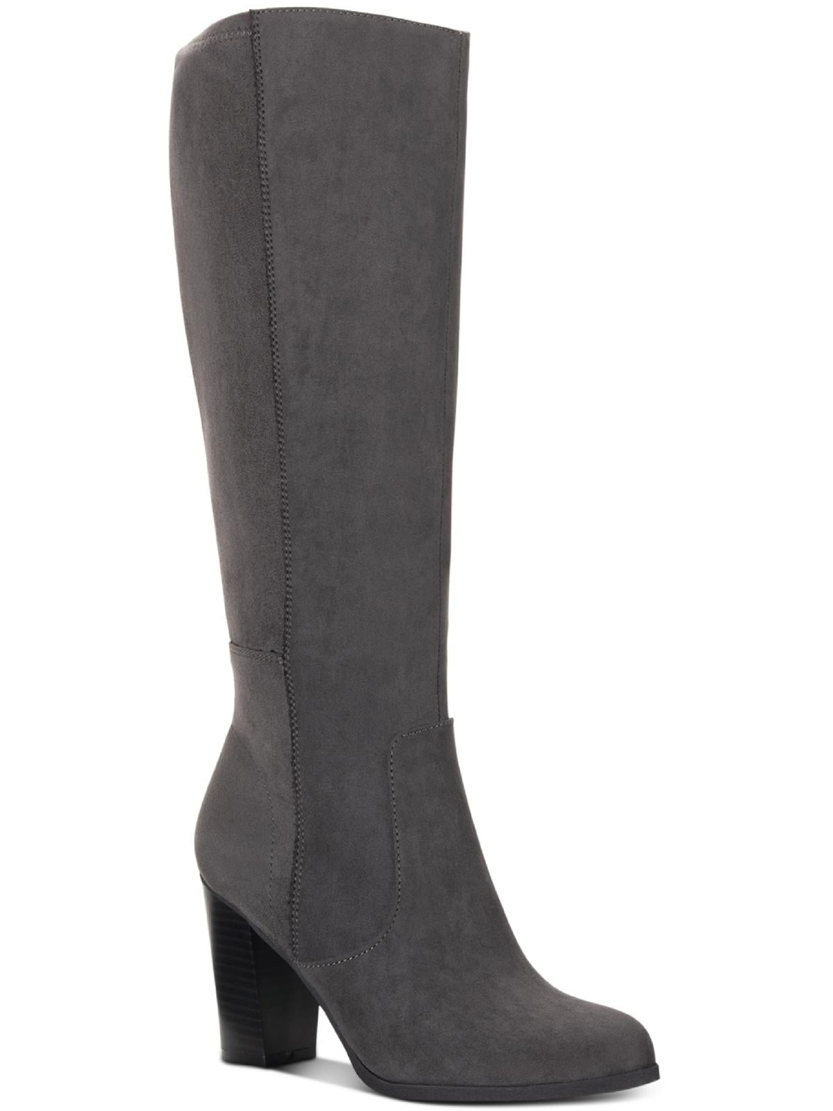 Style & Co. Womens Addyy Microsuede Pull On Knee-High Boots - Walmart.com