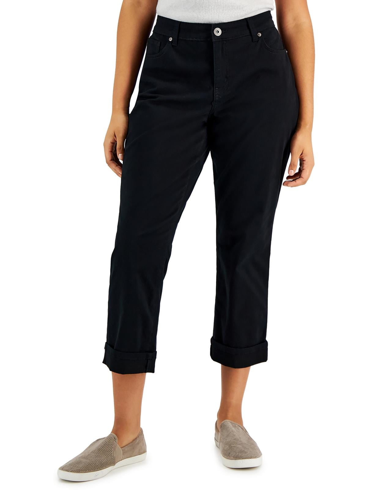 Style & Co. Womens Denim Capri Jeans - Walmart.com