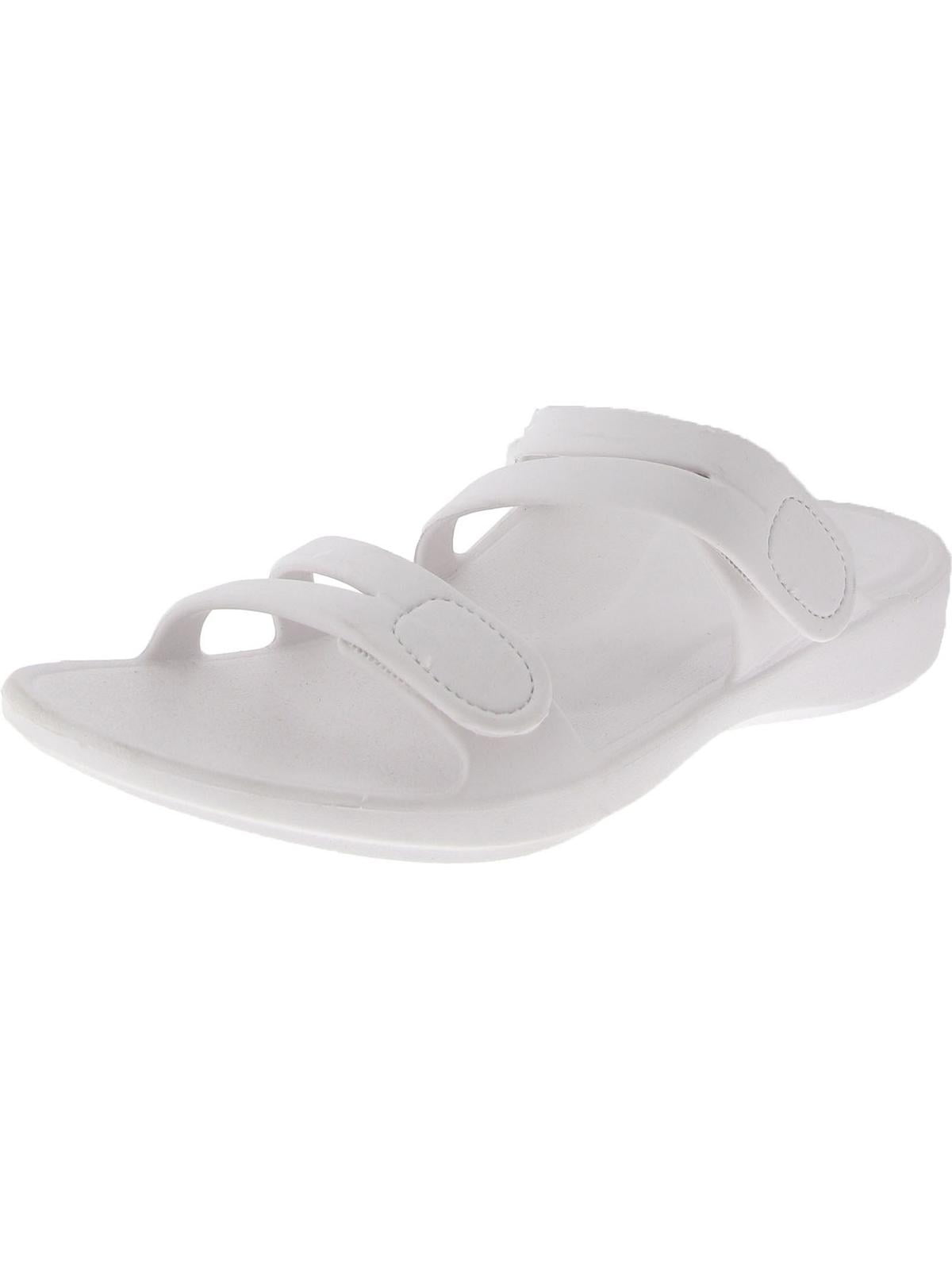 Style & Co. Womens JESSAA Slip On Open Toe Slide Sandals - Walmart.com