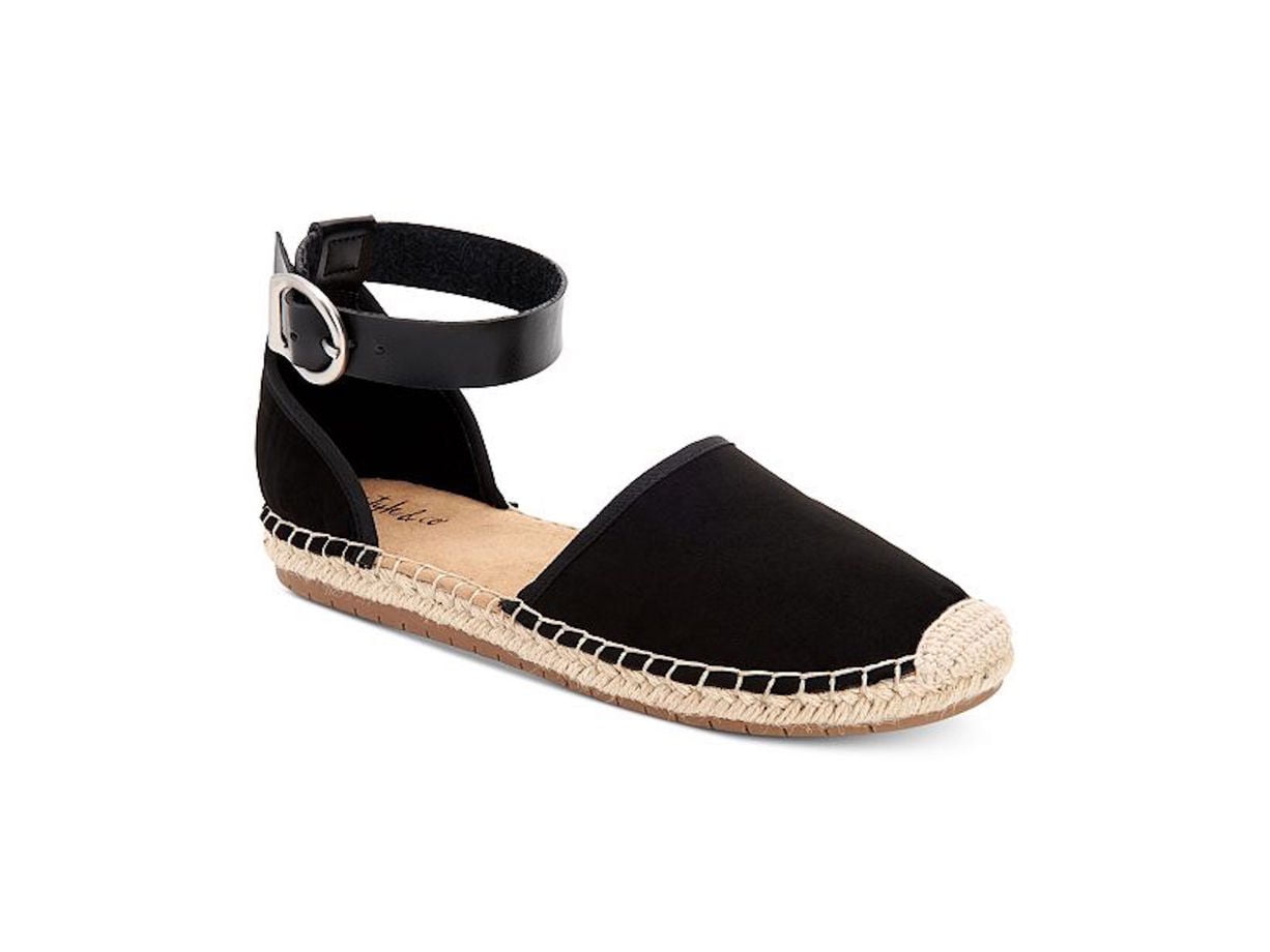 Style & Co. Womens Paminaa Closed Toe Ankle Strap Espadrille Flats ...