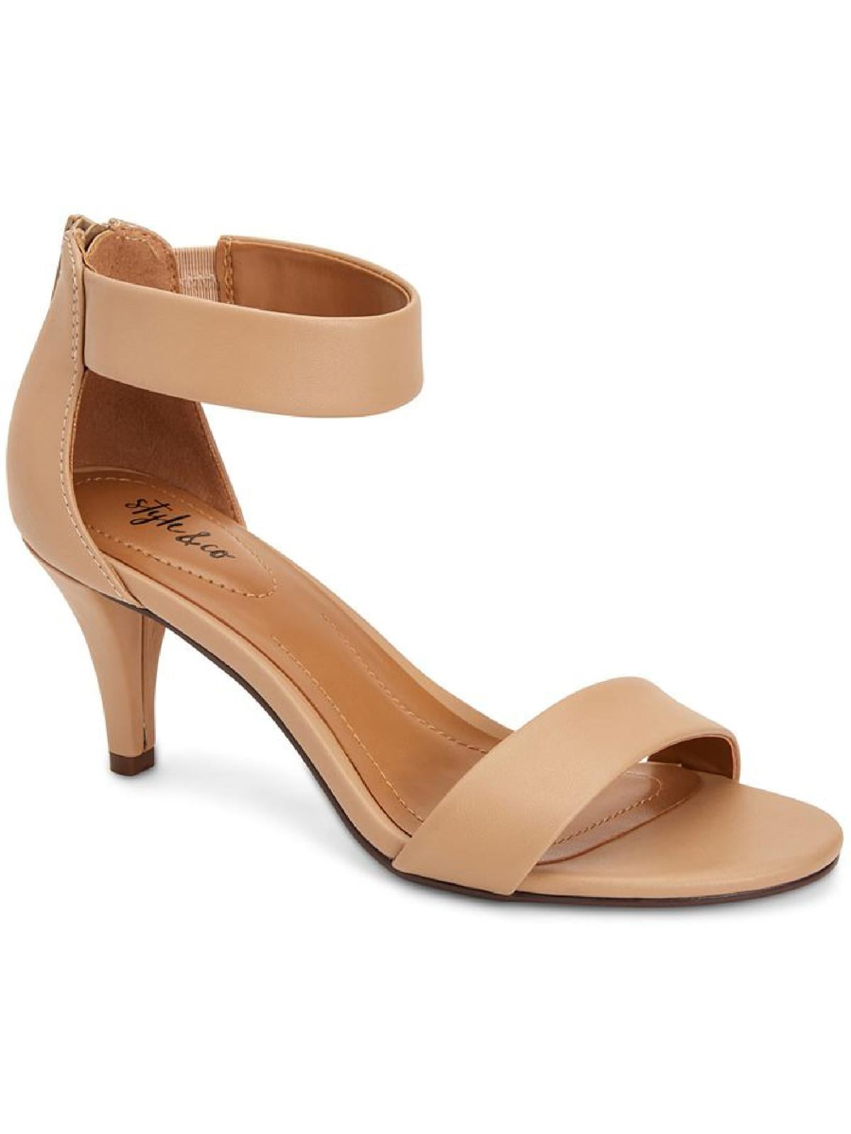 Style & Co. Womens Paycee Solid Dress Sandals - Walmart.com