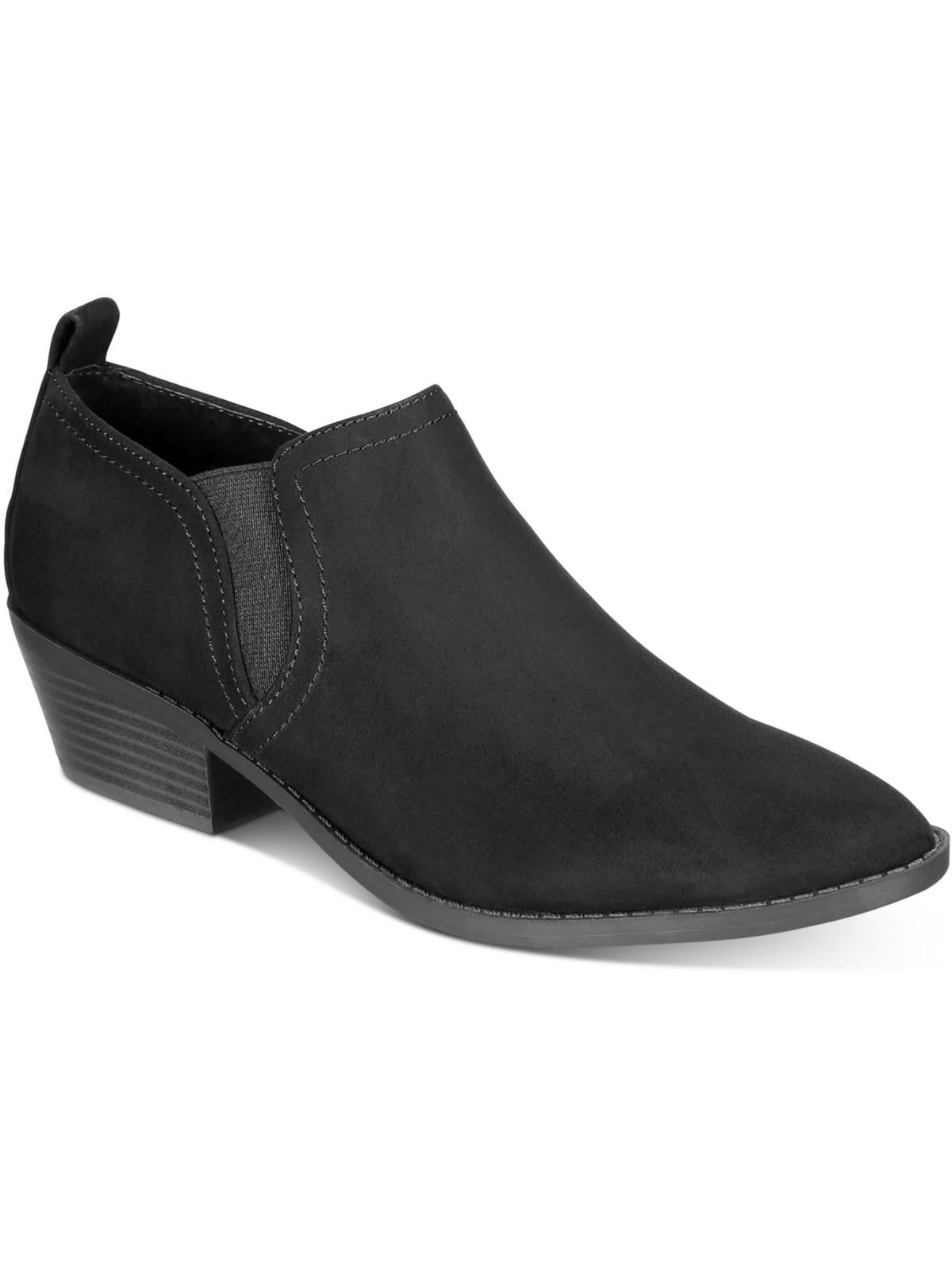 Style & Co. Womens Raniaa Faux Suede Ankle Block Heels - Walmart.com