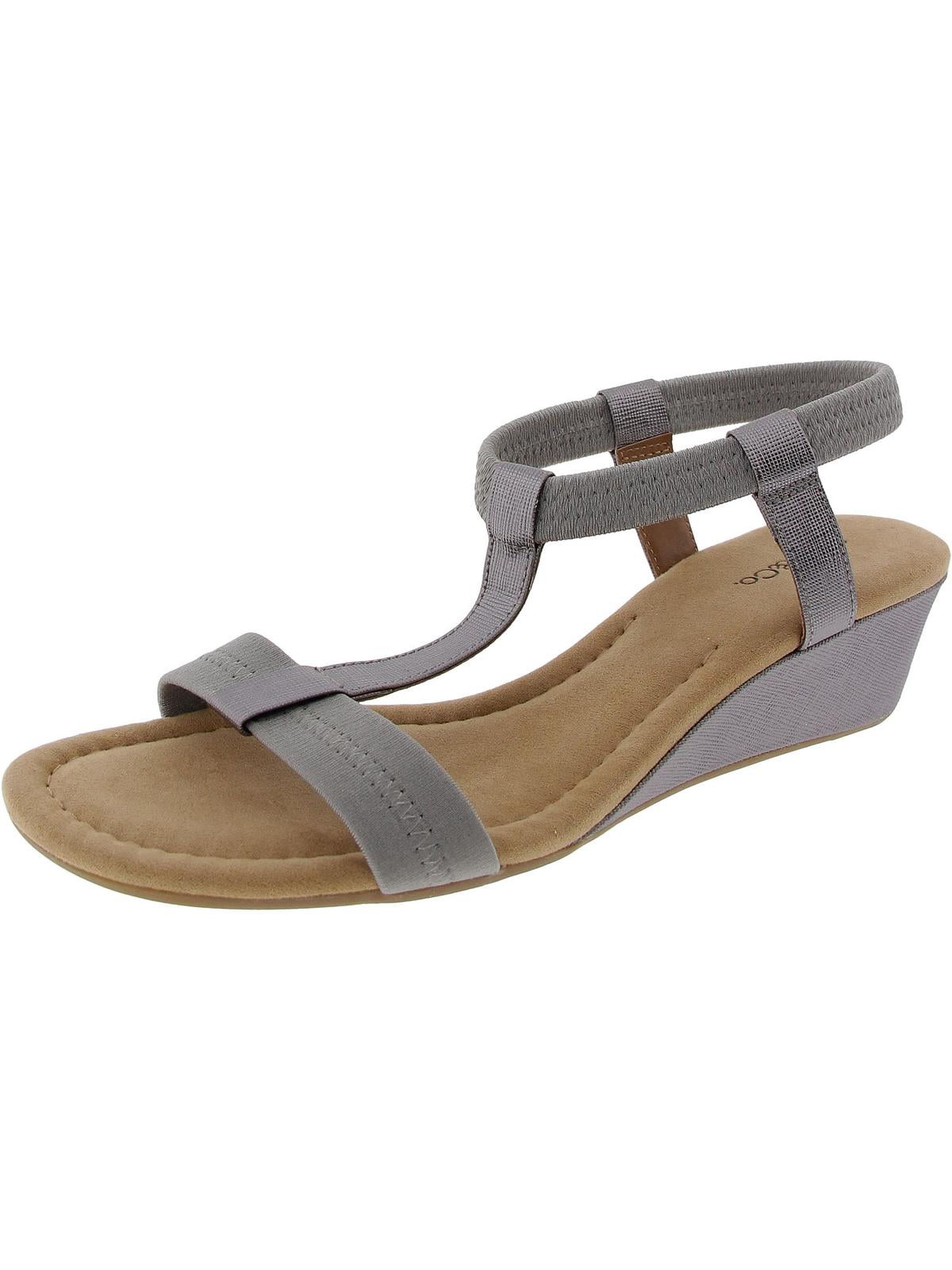 Style & Co. Womens Voyage Padded Insole Textured Wedge Sandals ...