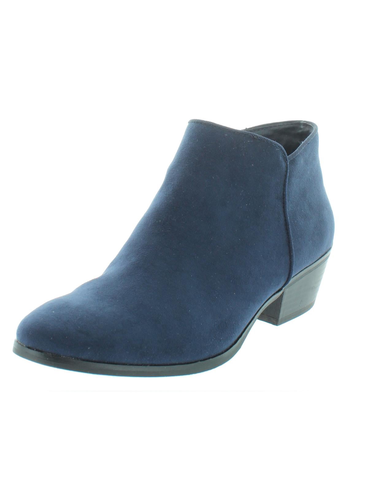 Style & Co. Womens Wileyyf Faux Suede Ankle Booties - Walmart.com