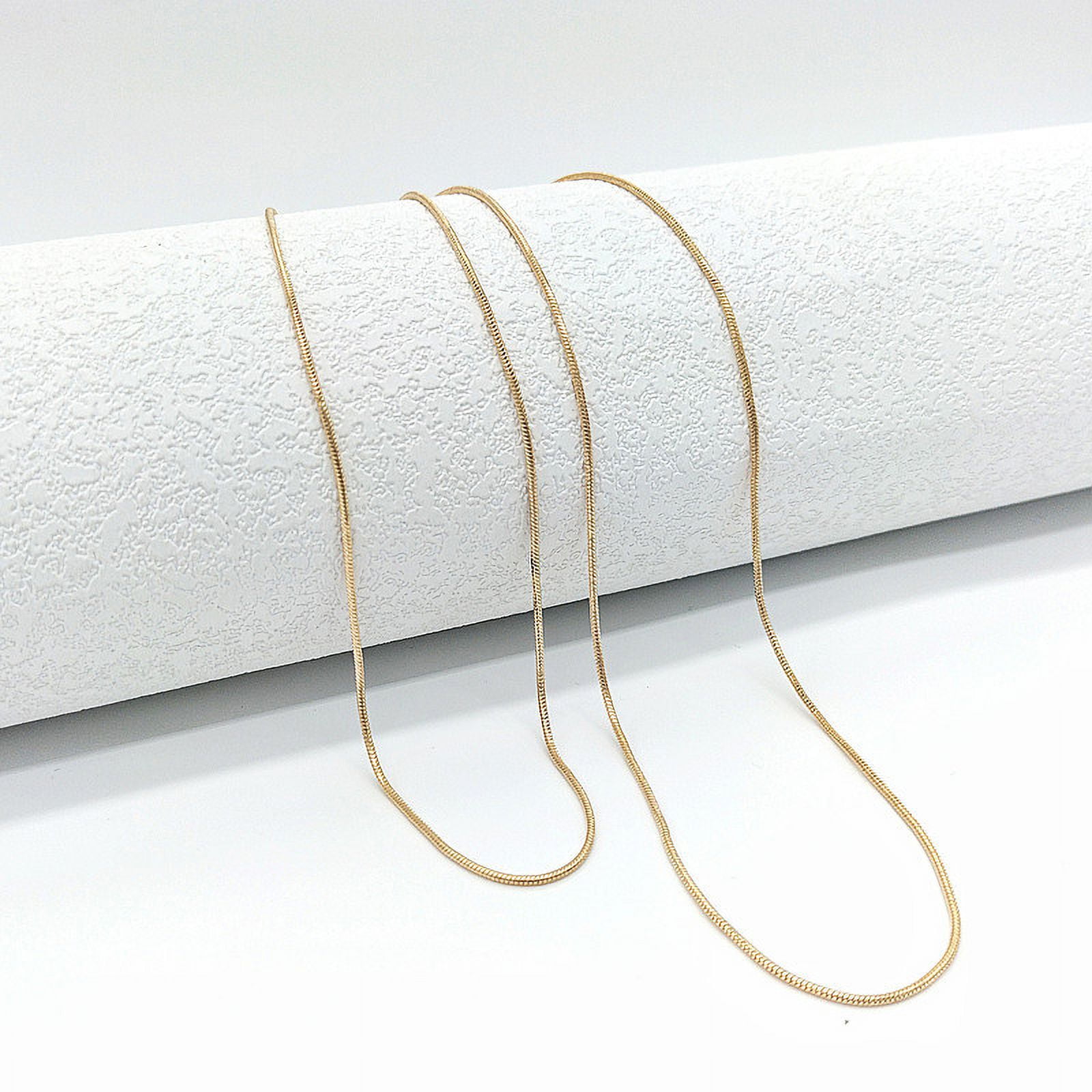 Style Collarbone Chain Soft Snake Bone Chain Double Layers Necklace ...