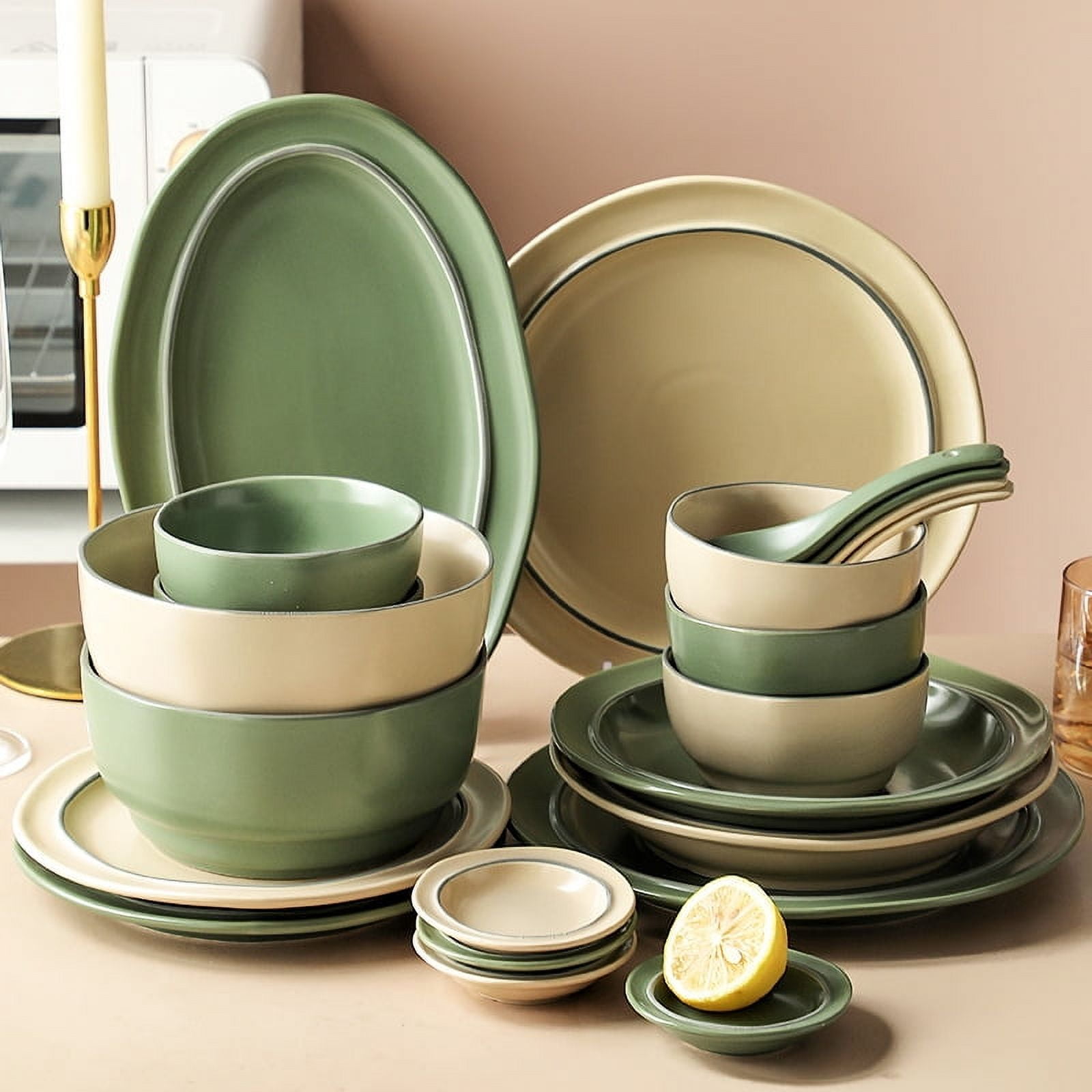 Style Dishes and Dish Set Creative Tableware Dishes and Dish Noodle ...