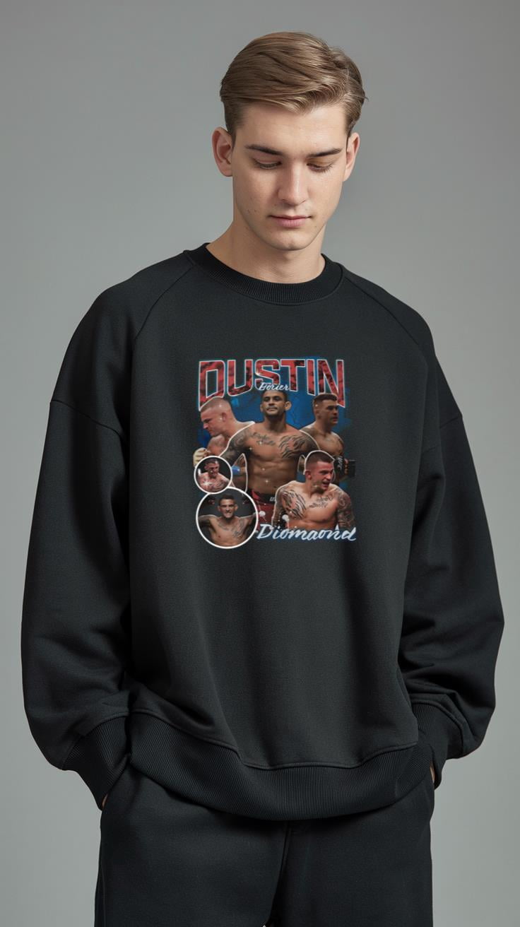 Style Dustin Poirier Shirt 90s Boxing MMA SWEATSHIRT, for men & women ...