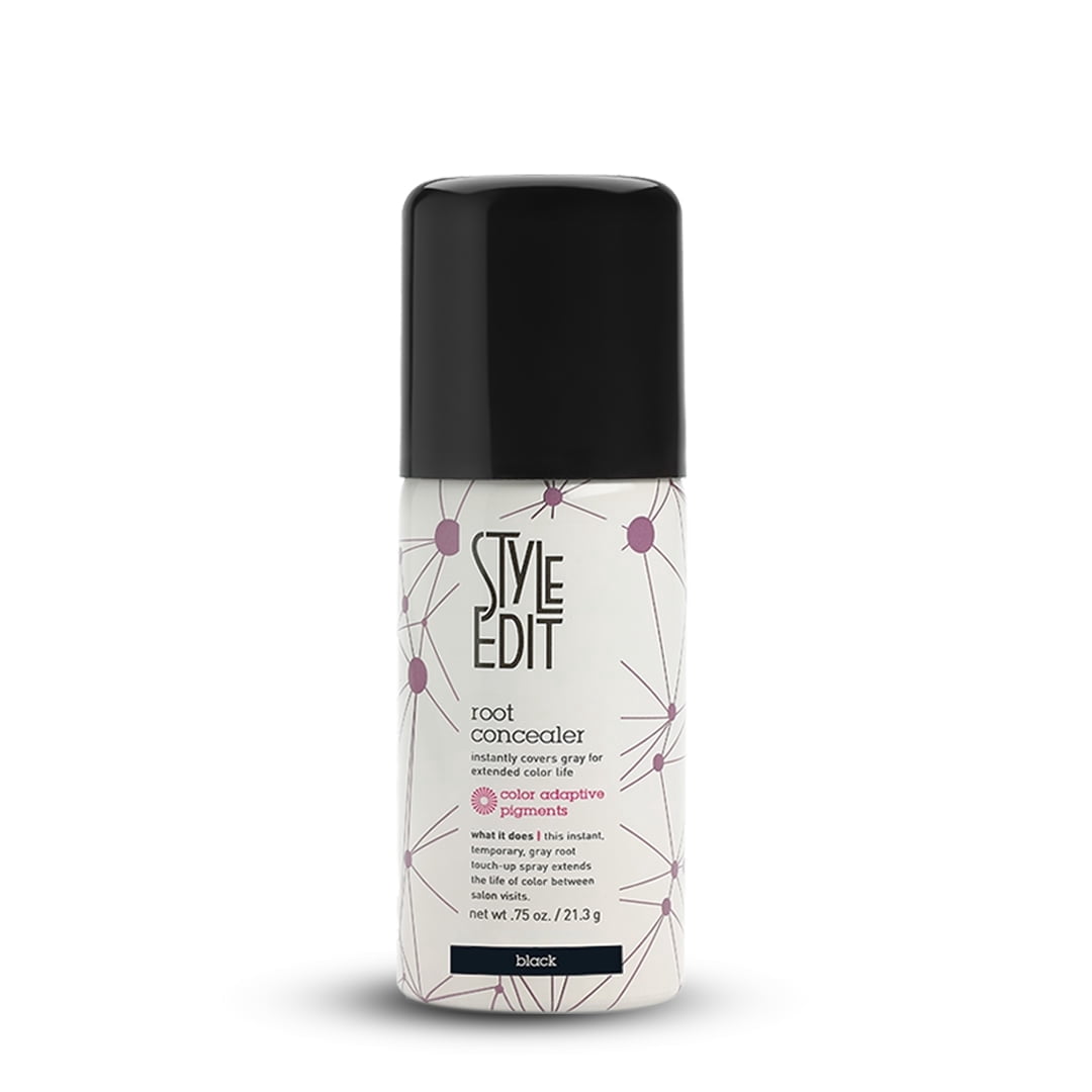 Style Edit, Travel Hair Root Spray, 0.75 oz, Black - Walmart.com