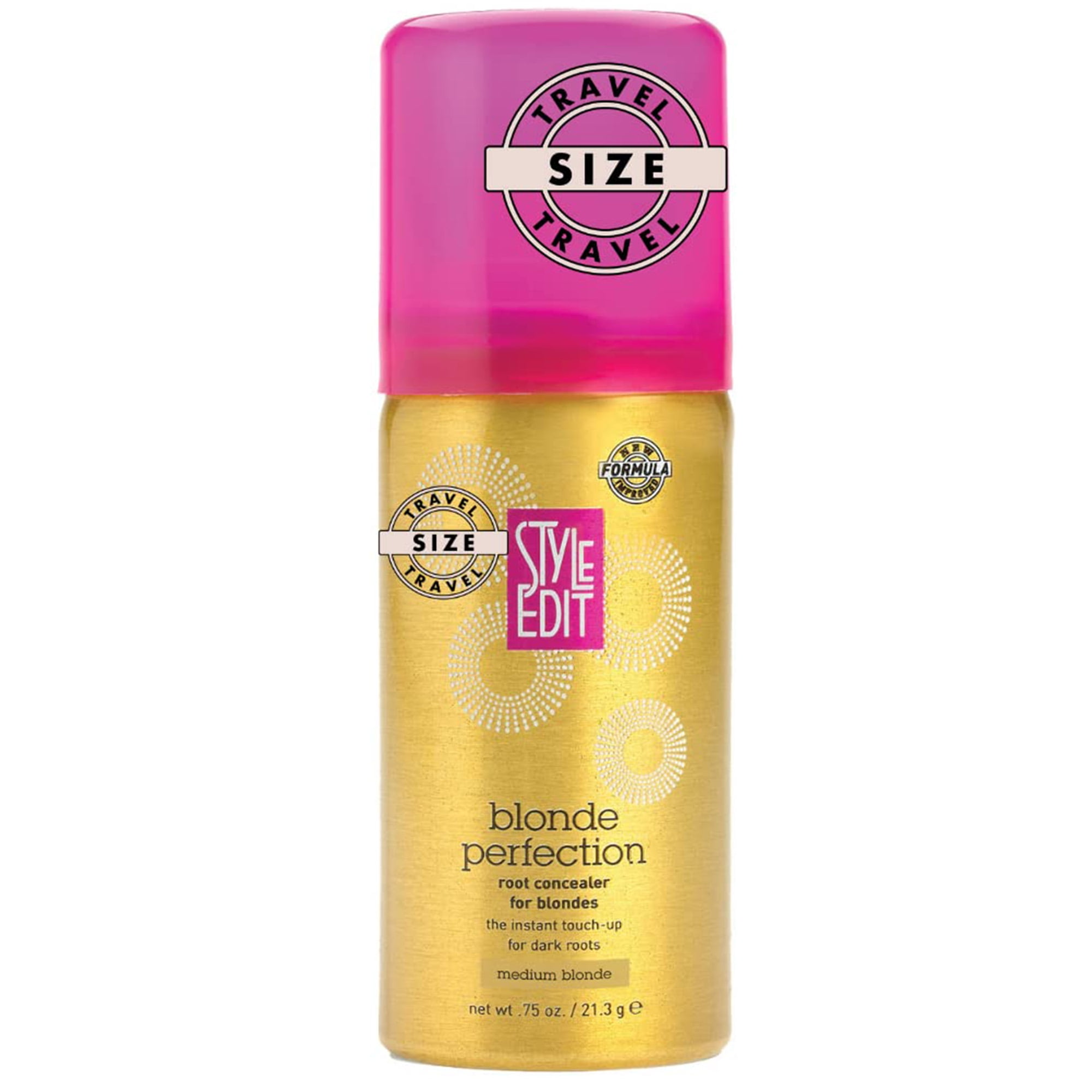 Style Edit Travel Hair Root Spray Cover Up Gray Hair Concealer ...