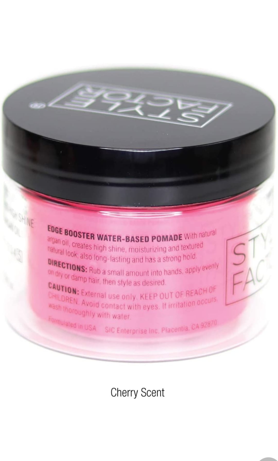 Style Factor Edge Booster Strong Hold Water-Based Pomade 3.38Oz ...