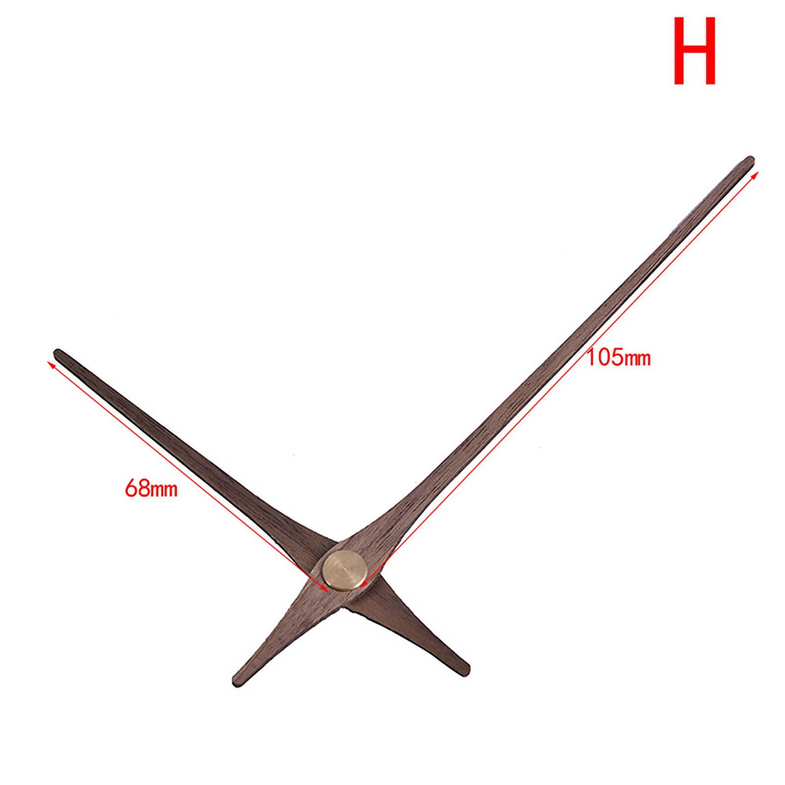 (Style H) Wooden Pointers DIY Wall Clock Hands 12 inch Clock Needle ...