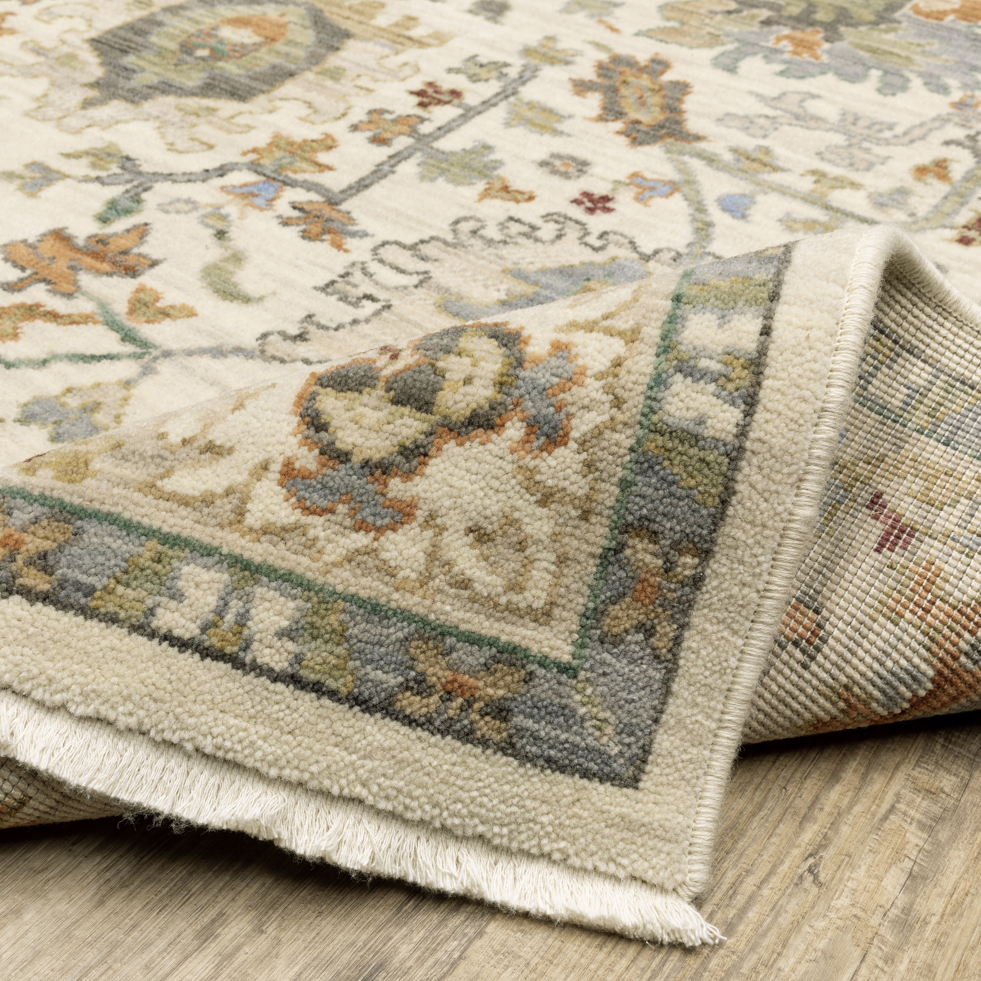 Style Haven Lawson Traditional Persian Indoor Wool Fringe Edge Area Rug ...