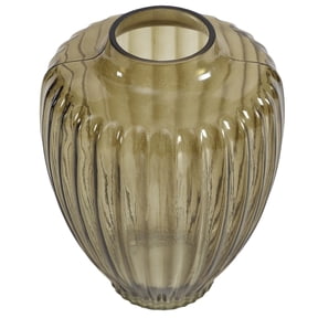 Green Glass Vase