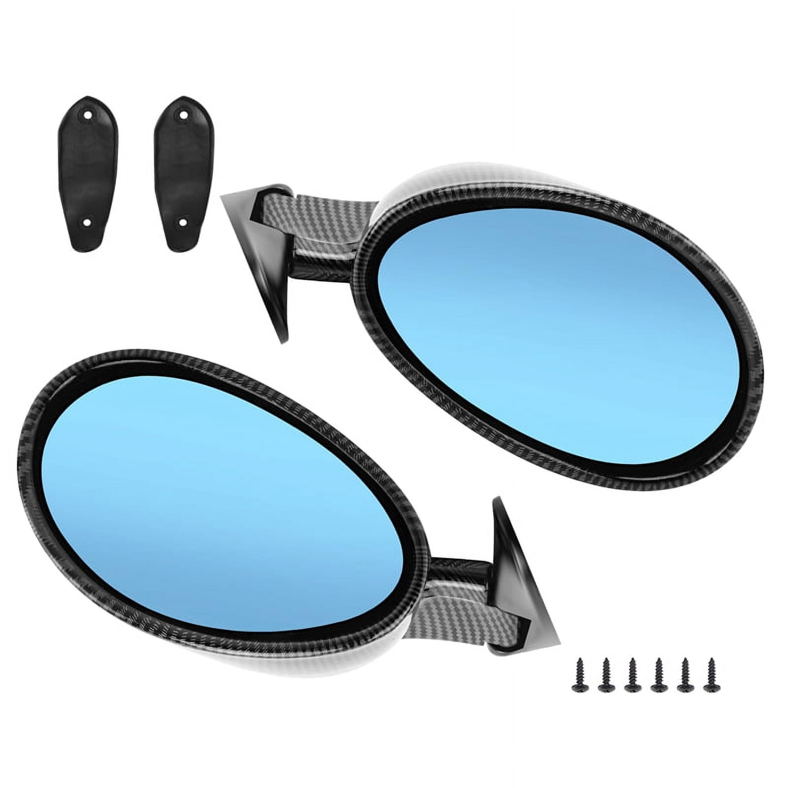 Style Left & Right Car Classic Retro Door Wing Side Mirror Rearview ...