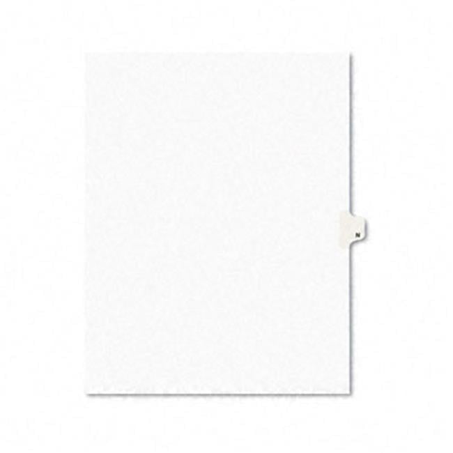 Style Legal Side Tab Dividers - White - Letter - Walmart.com
