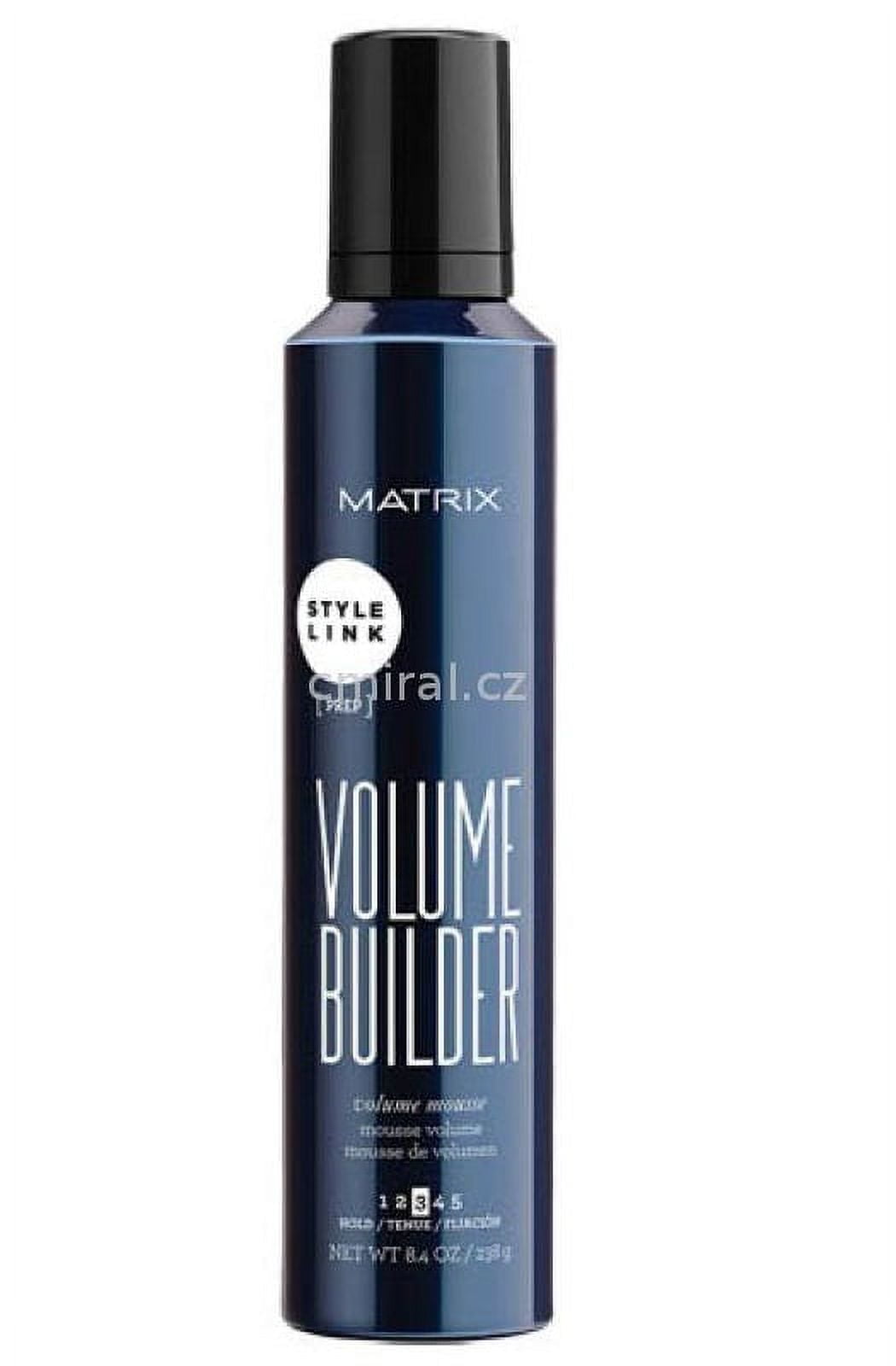 Matrix Style Link Volume Builder Mousse - 8.4 Oz, Hair Finishing Cream ...
