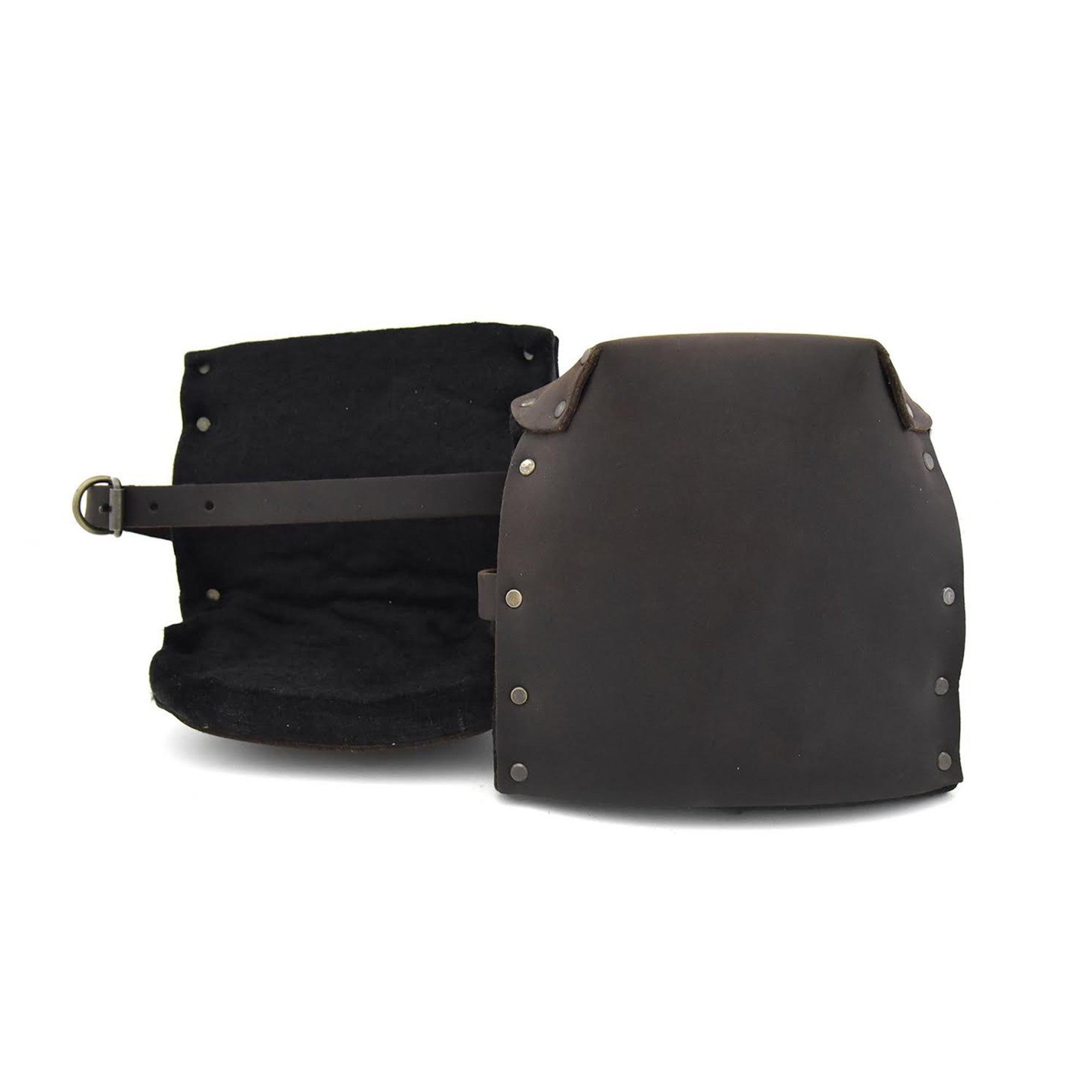 Style N Craft Knee Pads in Heavy Top Grain Oiled Leather - Walmart.com