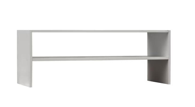 Style Selections 11.63-Inches H x 31-Inches W x 11.63-Inches D White ...