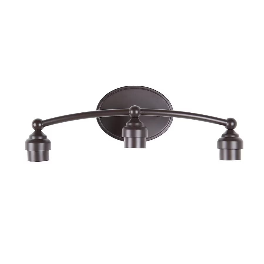Style Selections 20 Inch 3 Light Bronze Vanity Bar Fitter #2528584 ...
