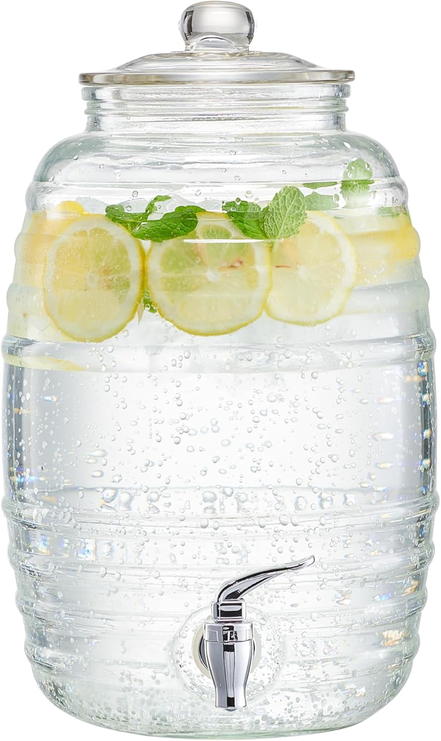 Style Setter Oak Grove Beverage Dispenser Cold Drink Dispenser w/ 2.5 ...