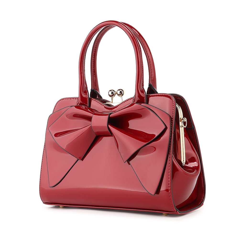 Style Strategy purses patent leather Satchel handbags for women Top ...