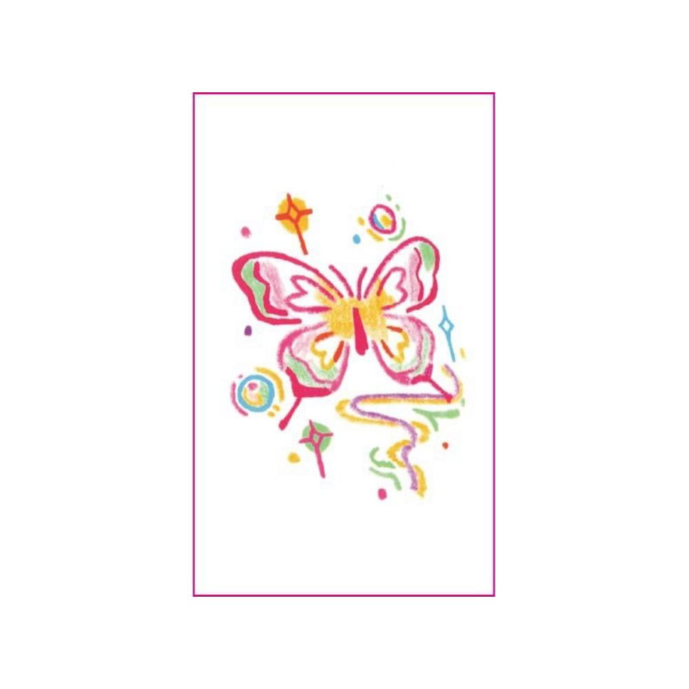 Style Three Color Tattoo Stickers For Women Semi-Permanent Waterproof ...