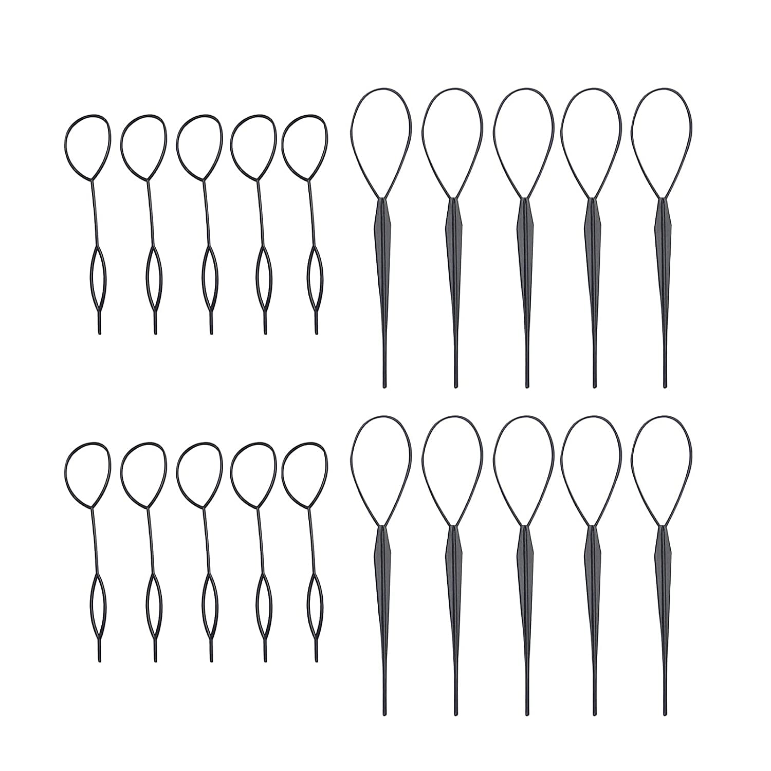 Style Tool Styler Hair Hair Helper Hair Tail Bun Pair Braiding For ...