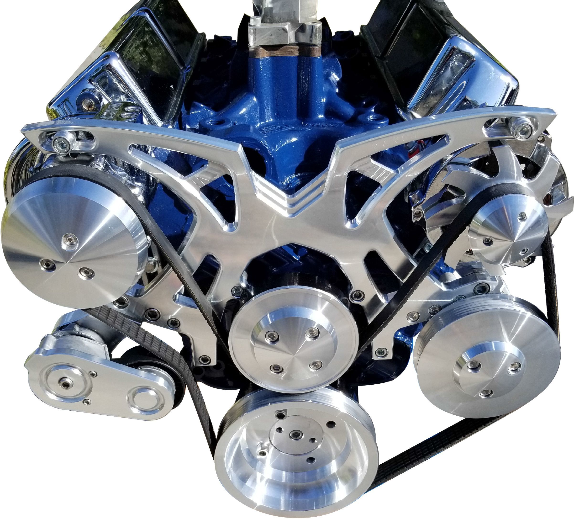 Style Track Pulley Kit Small Block Ford - Walmart.com