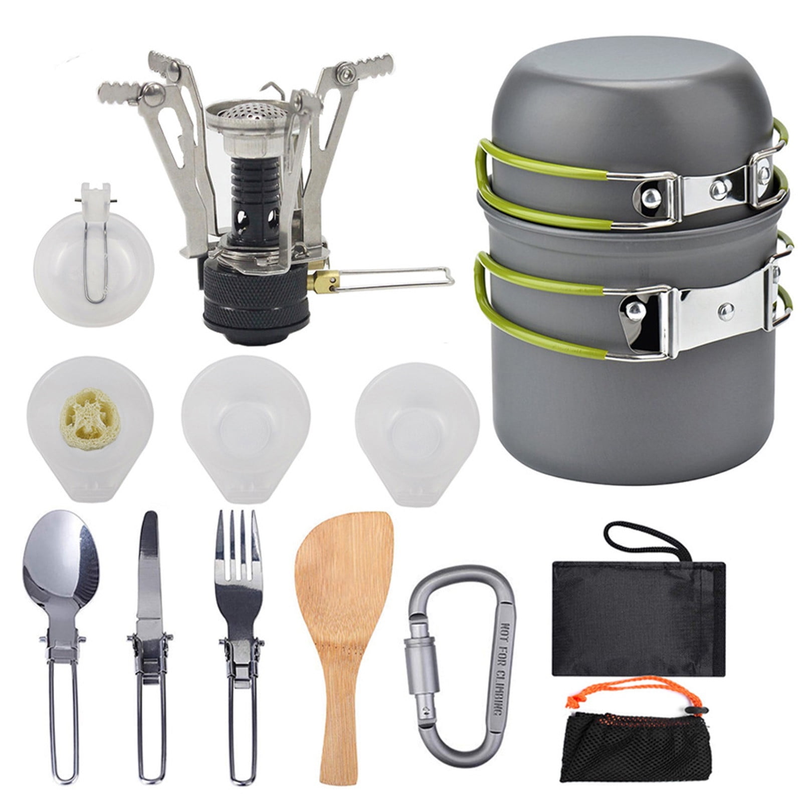 Style Update, Picnic Grill Set, Portable Camping Cookware, 1 Pot , 2 ...
