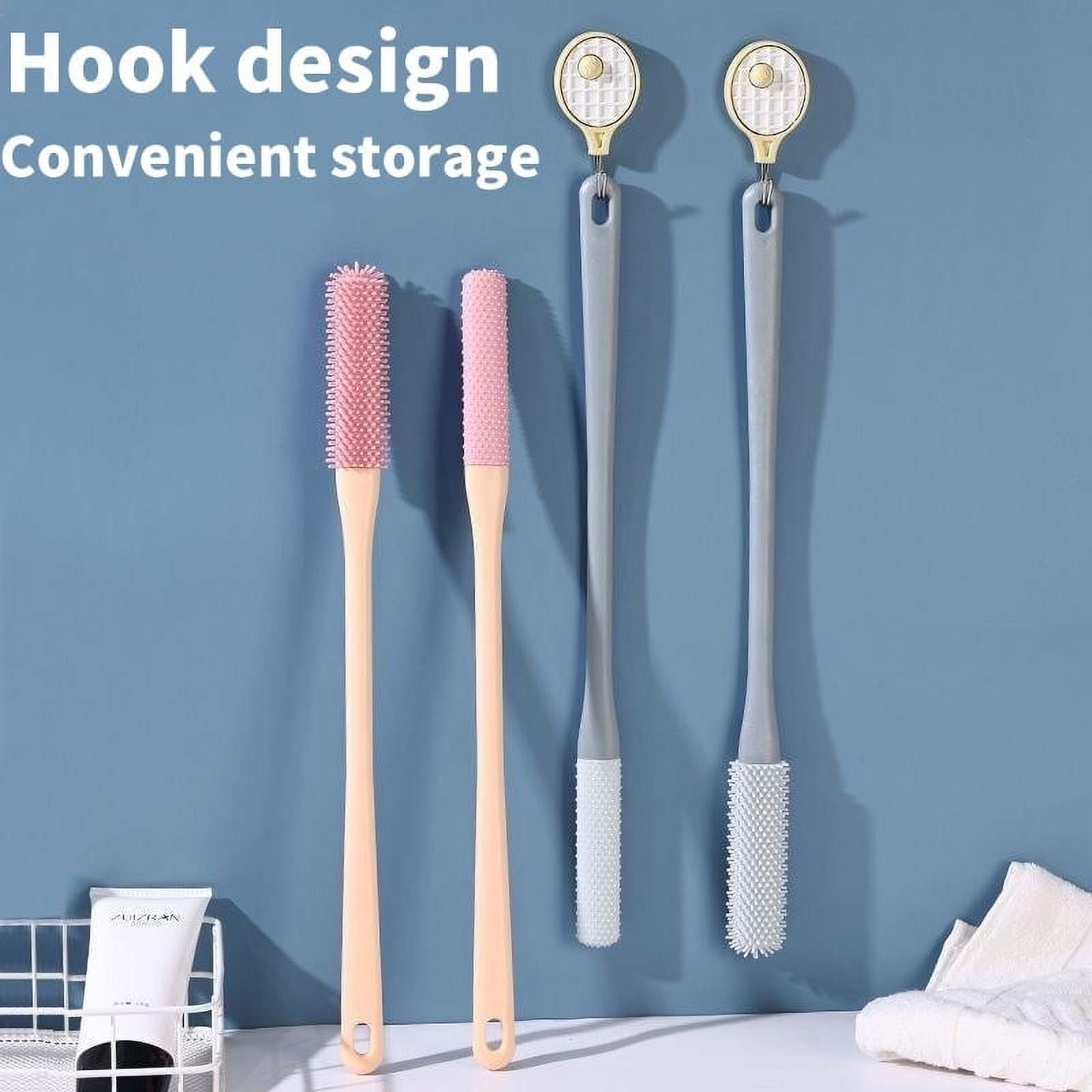 Style Update, Soft Rubber Foot Washing Brush, Toe Seam Cleaner, Gentle ...